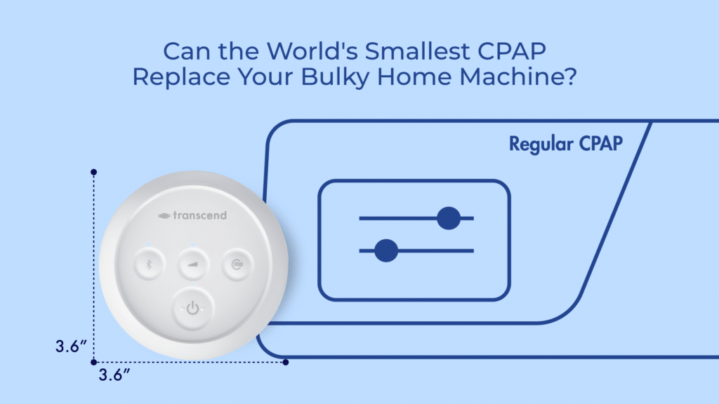 Can a Travel CPAP Replace Your Home Machine? | Transcend Micro